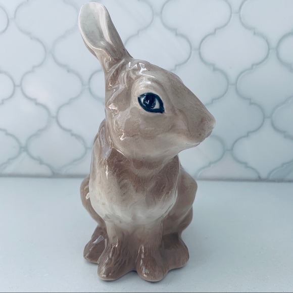 Accents | Family Set Of 3 Porcelain Handpainted Rabbits | Poshmark